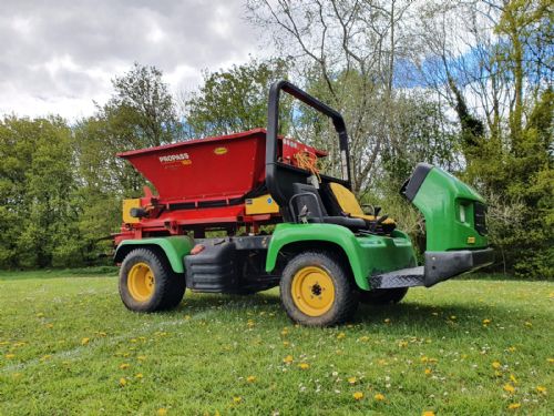 New and Used John Deere Pro Gator 4WD with Top Dresser for sale on ...