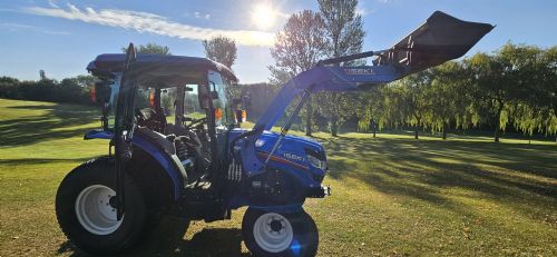 Iseki TG 6495 IQ Tractor with Air Condition Cab, Turf Tyres , MX-C4 ...